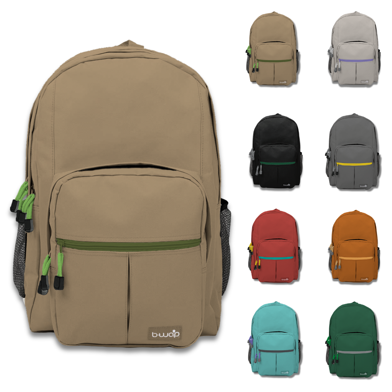 Wholesale 18" Territory Backpacks Assorted Colors in bulk – BLU School ...