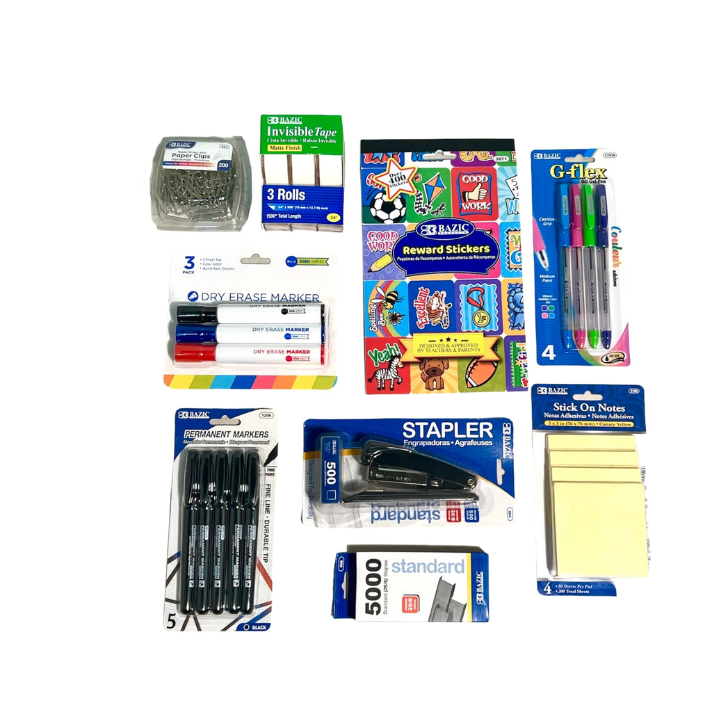 Teacher Desk Kit ($20.50 per Kit | 12 Kits per Case) – BLU School Supplies